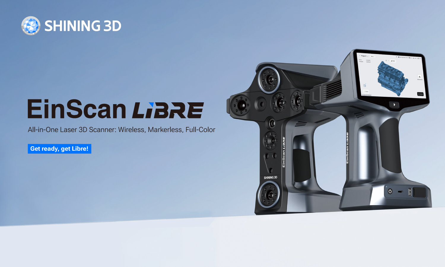 Performance Beast: EinScan Libre New Product Launch